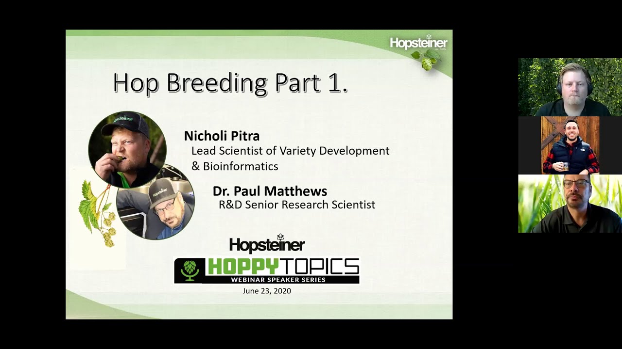 Hoppy Topics - Hop Breeding Part 1. Science & Application - Go IT