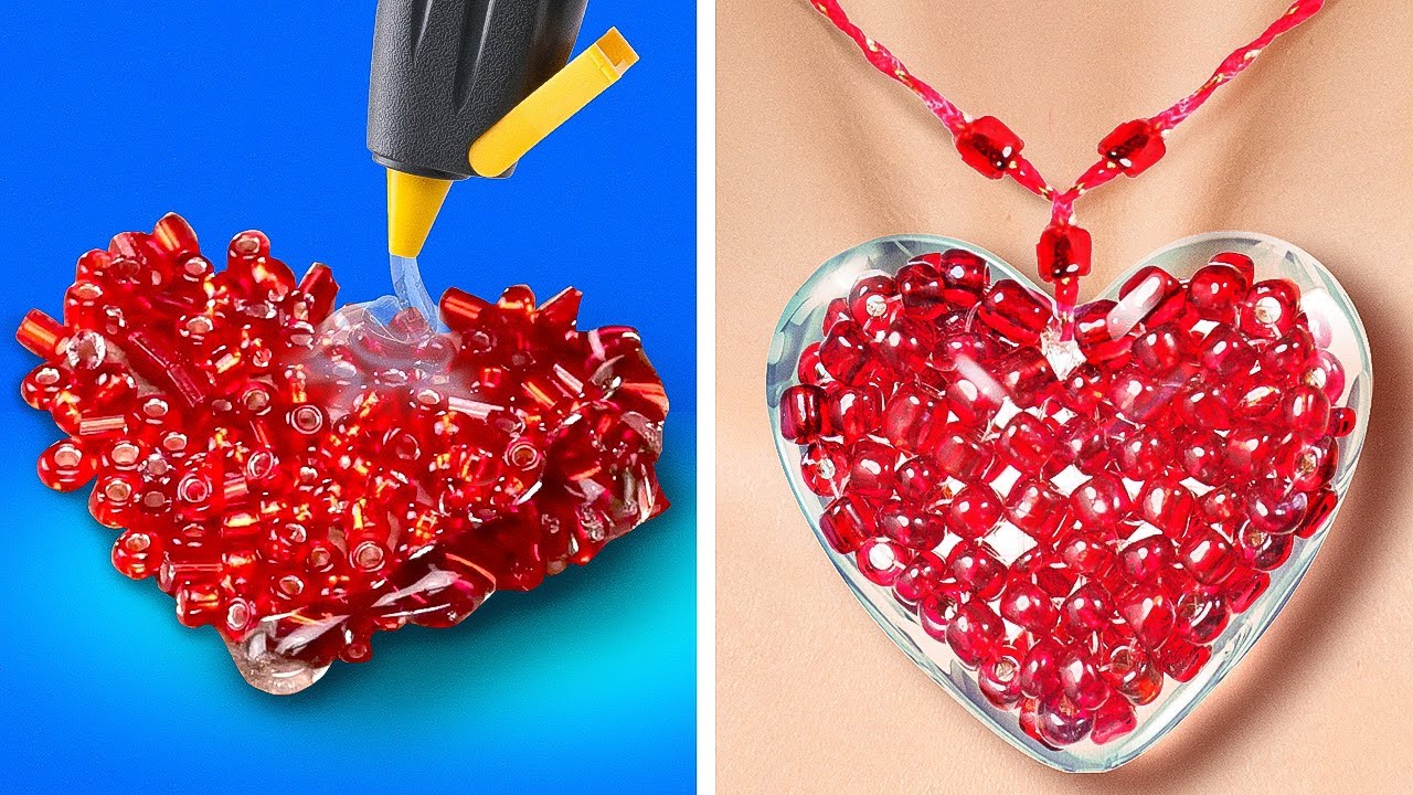 Fantastic Diy Jewelry Epoxy Resin Glue Gun Polymer Clay Youtube