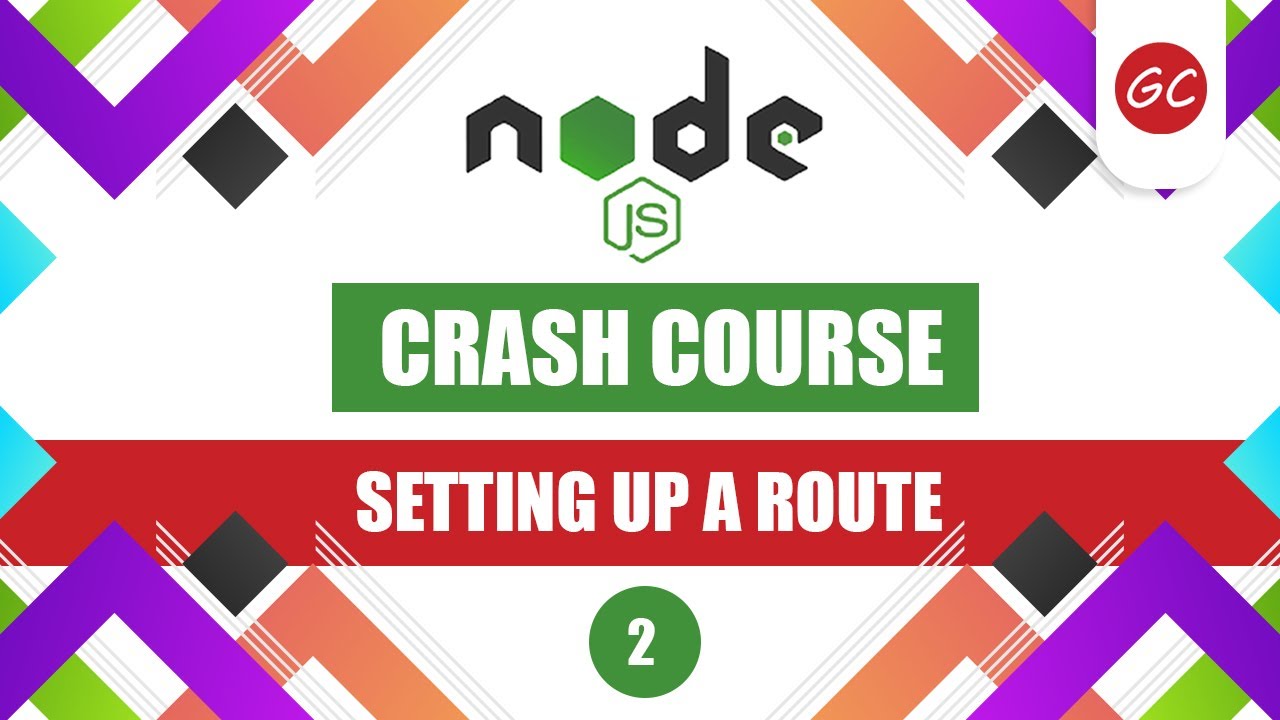 Nodejs Crash Course Tutorial 2 Setting Route Graphicsedit Youtube