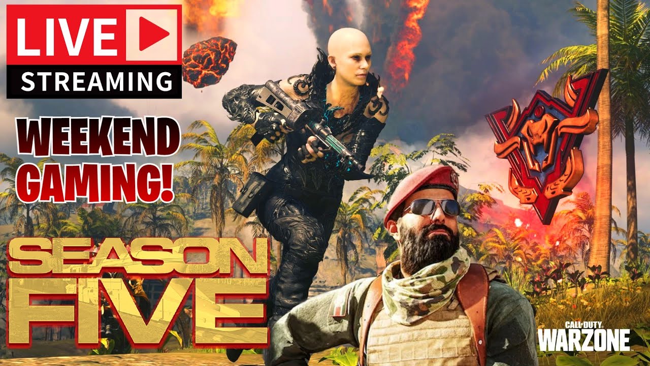 Warzone Season 5 Friday Casual Gaming! | Road to 400 subs! - YouTube