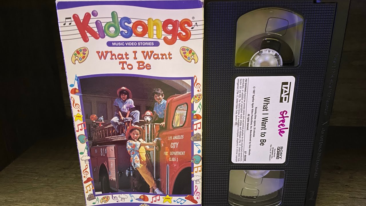 Opening To Kidsongs: What I Want To Be! VHS (Sony Wonder Version) - YouTube