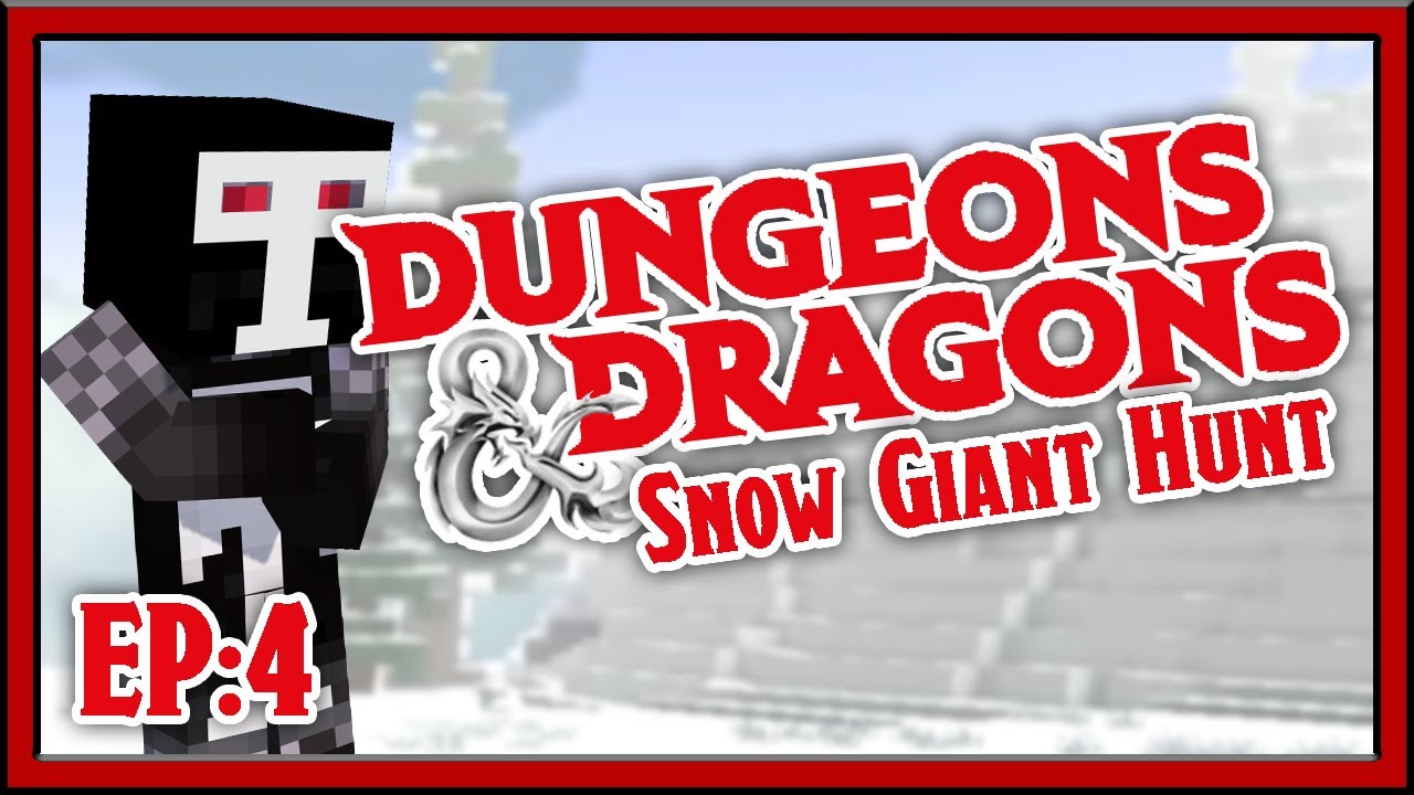Snow Giant Hunt | Dungeons & Dragons in MC [CANCELED SERIES] - YouTube