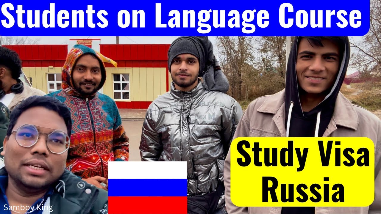 Students happy on Language Course 🤩 | Study Visa for Russia 🇷🇺 - YouTube