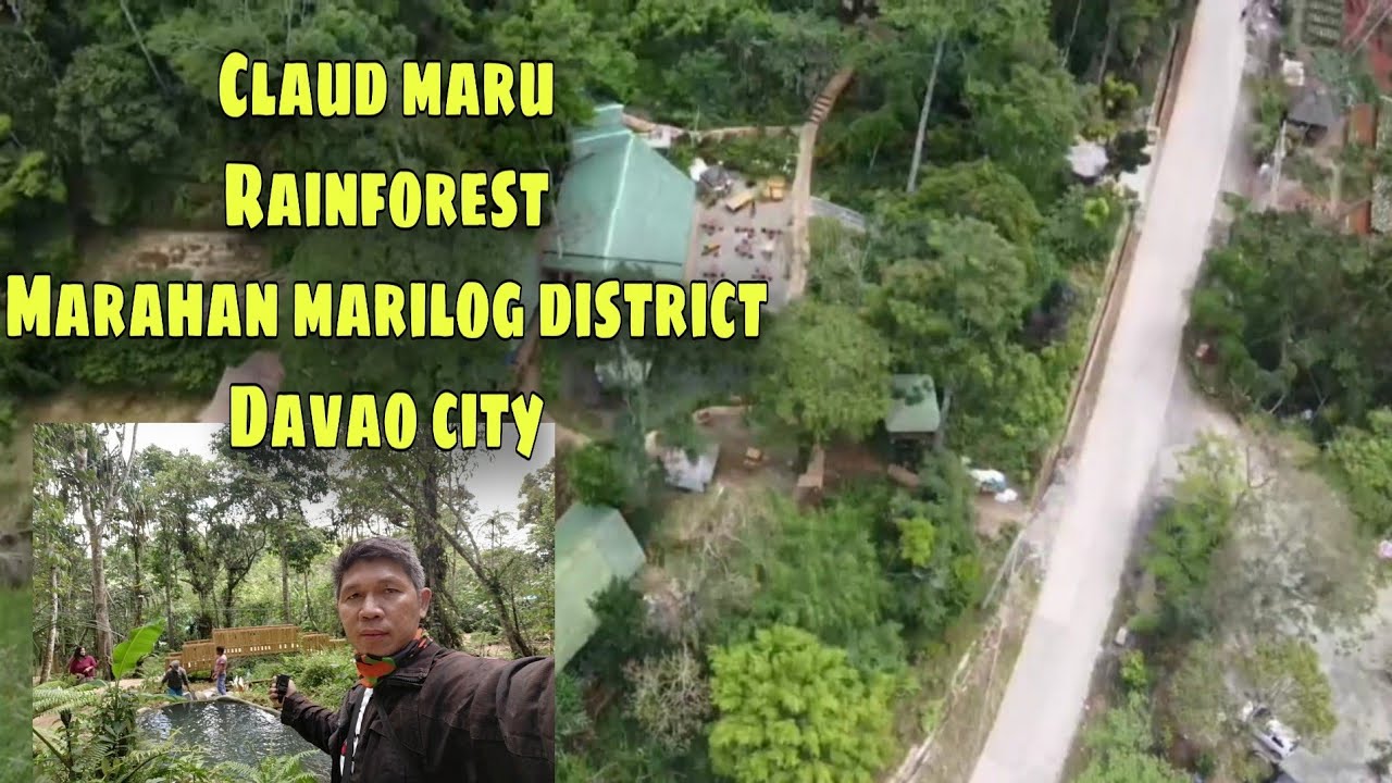 CLAUD MARU RAINFOREST MAY MALIIT NA FALLS SUPER GANDA YUNG LUGAR - YouTube