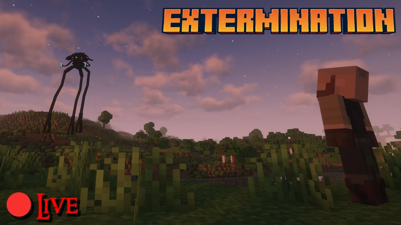 WAR OF THE WORLDS in MINECRAFT?! :: Minecraft Extermination Mod ...