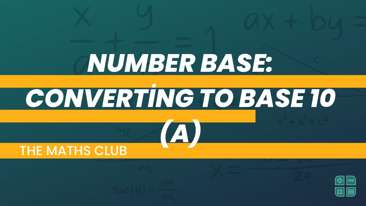 How To Convert To Base 10 A The Maths Club WAEC NECO JAMB