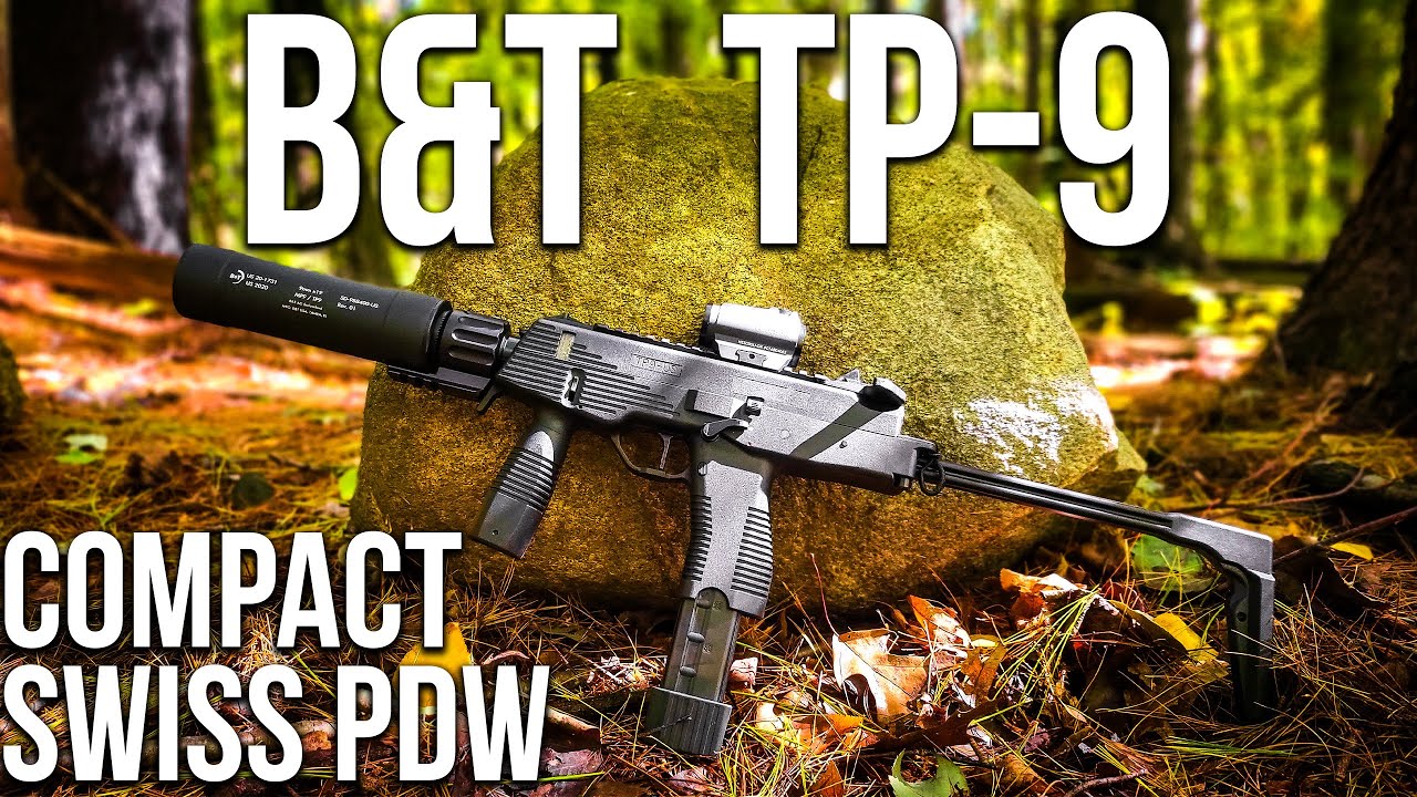 B&T TP9 | The Finest Compact 9mm PDW? (RE4 TMP IRL) - YouTube
