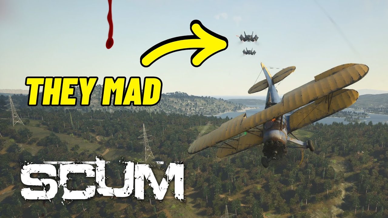 The Dropships In SCUM Are Insane! - YouTube