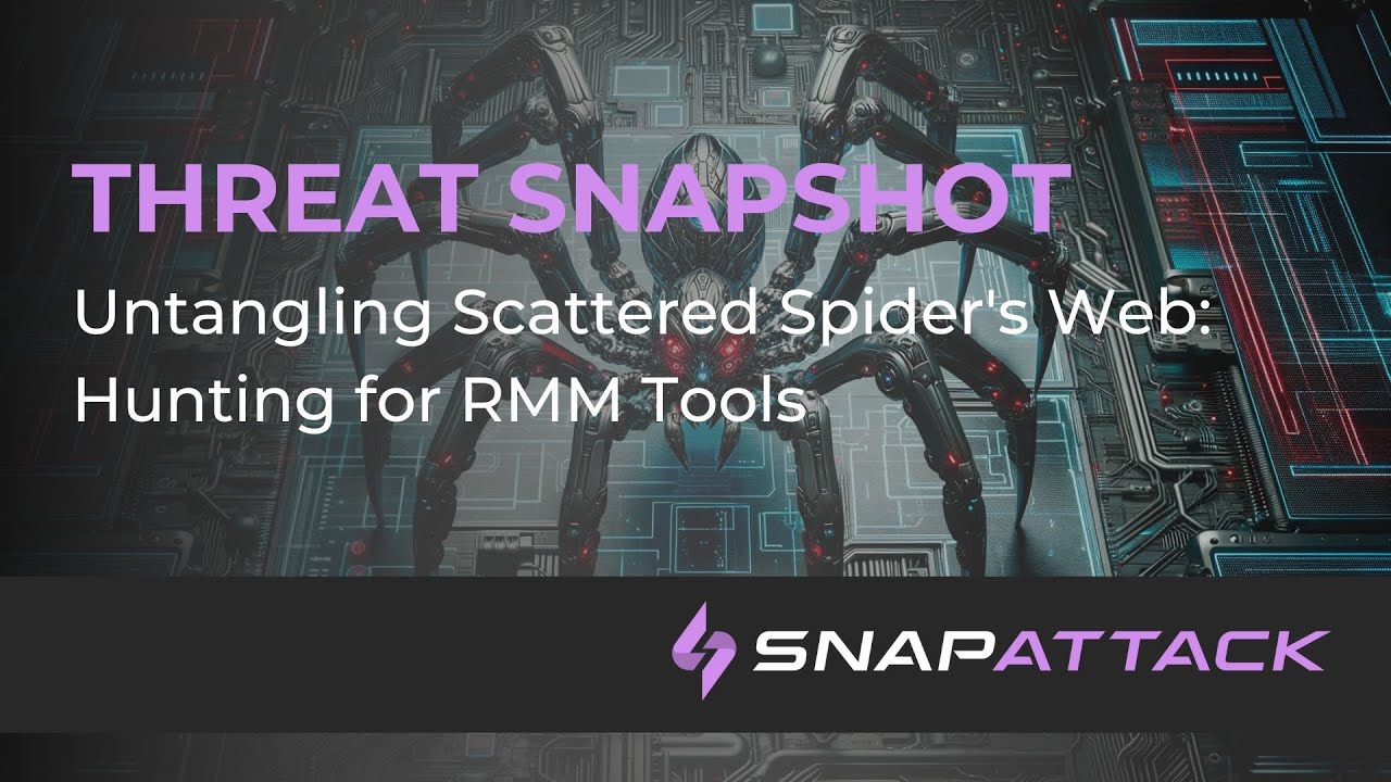 Untangling Scattered Spider's Web: Hunting for RMM Tools | Threat ...