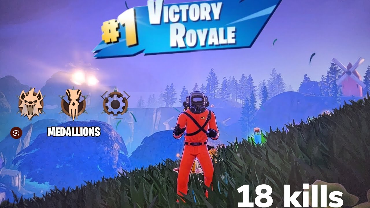 High elimination Duos win gameplay | New Employee skin | All medallions ...