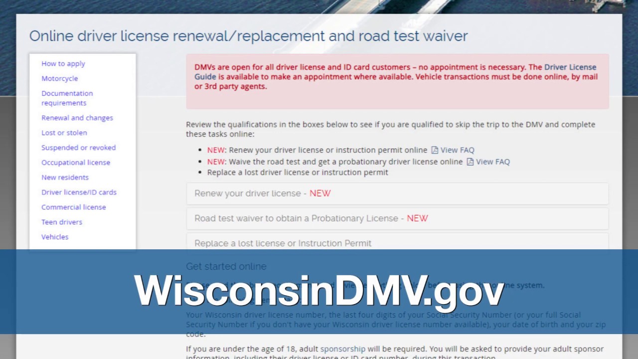 New DMV Online Services Available Now - YouTube