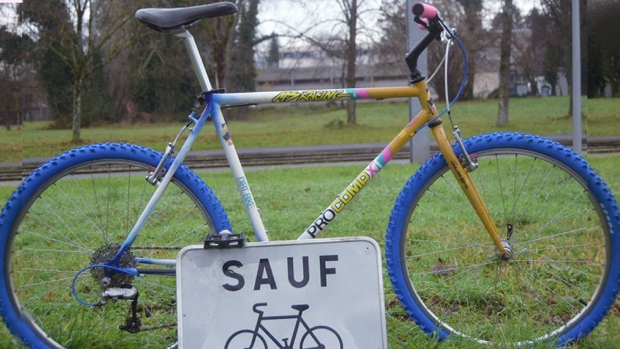 MS Racing Pro Comp bike build restoration Vintage MTB - YouTube