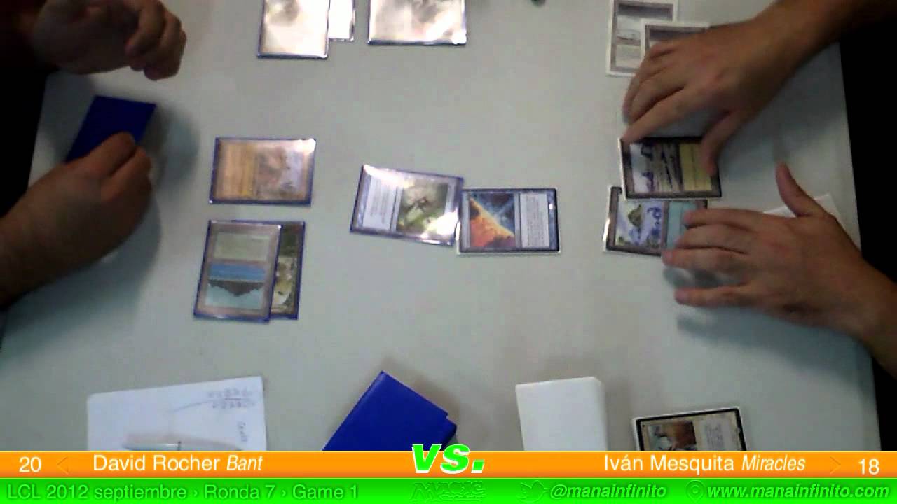 LCL2012 septiembre R07 G1 David Rocher Bant vs Iván Mesquita Miracles ...