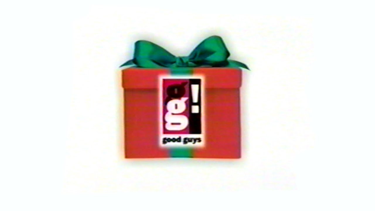 The Good Guys Holiday 2001 Commercial - Great Gift Sale - YouTube