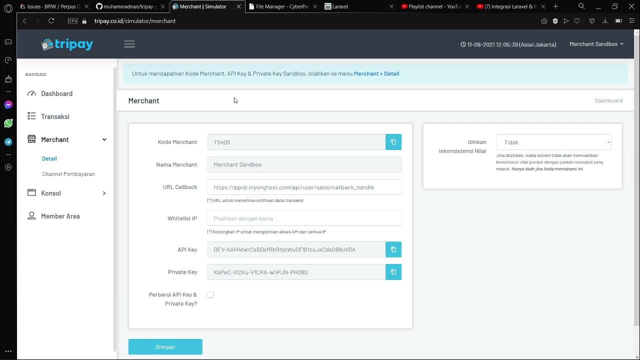 Instalasi SDK | Integrasi Laravel dan Tripay - YouTube