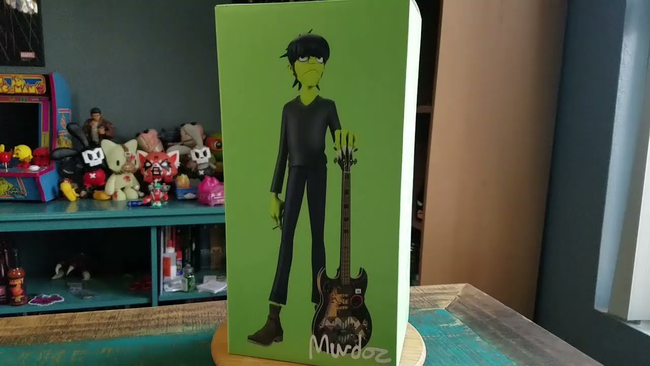 Murdoc Song Machine Gorillaz 12 Inch Superplastic Vinyl Designer Figure ...