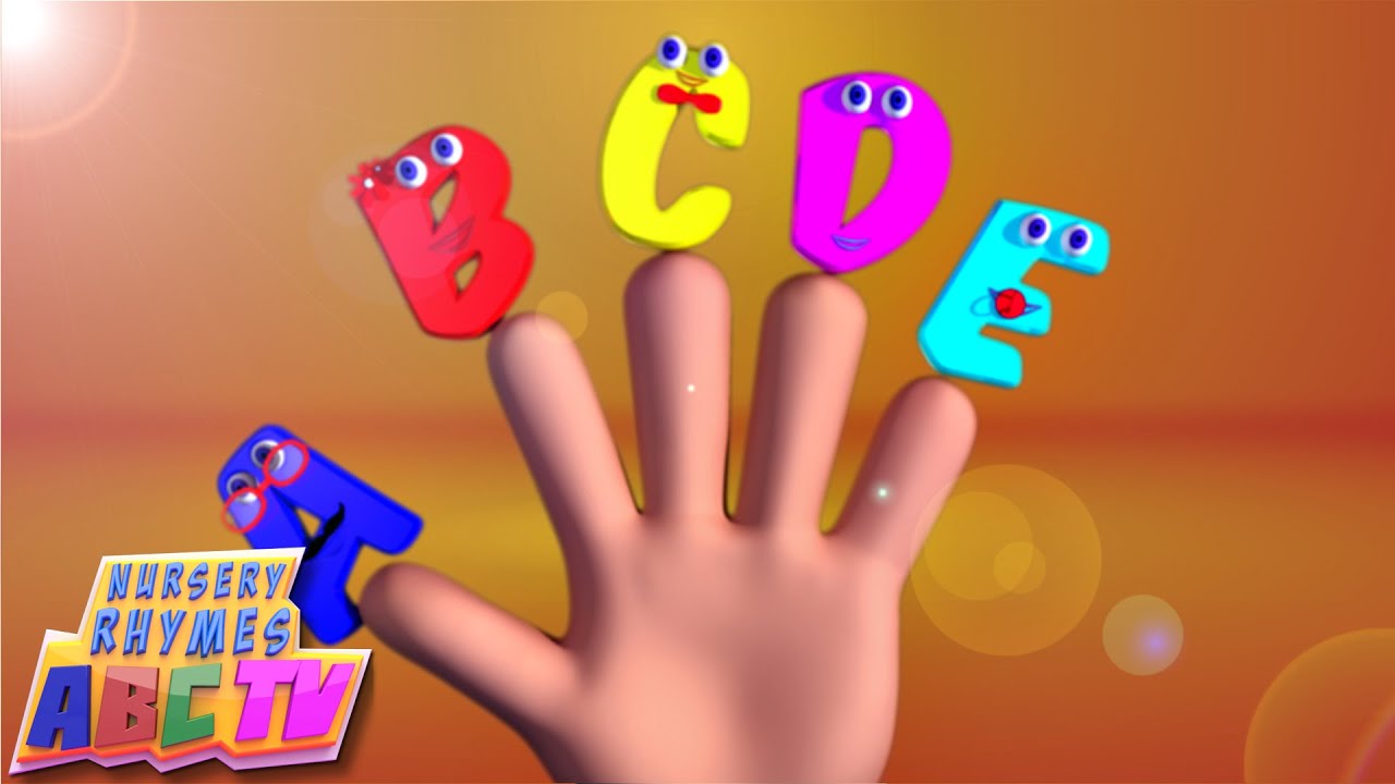 Alphabet Finger Family | Nursery Rhyme For kids | Children's Songs ...