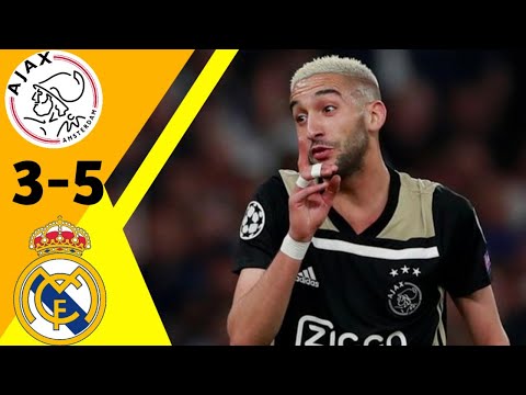 اياكس 5-3 ريال مدريد  /  ذهاب واياب دورى الأبطال 2019  /  ريمونتادا دراماتيكية