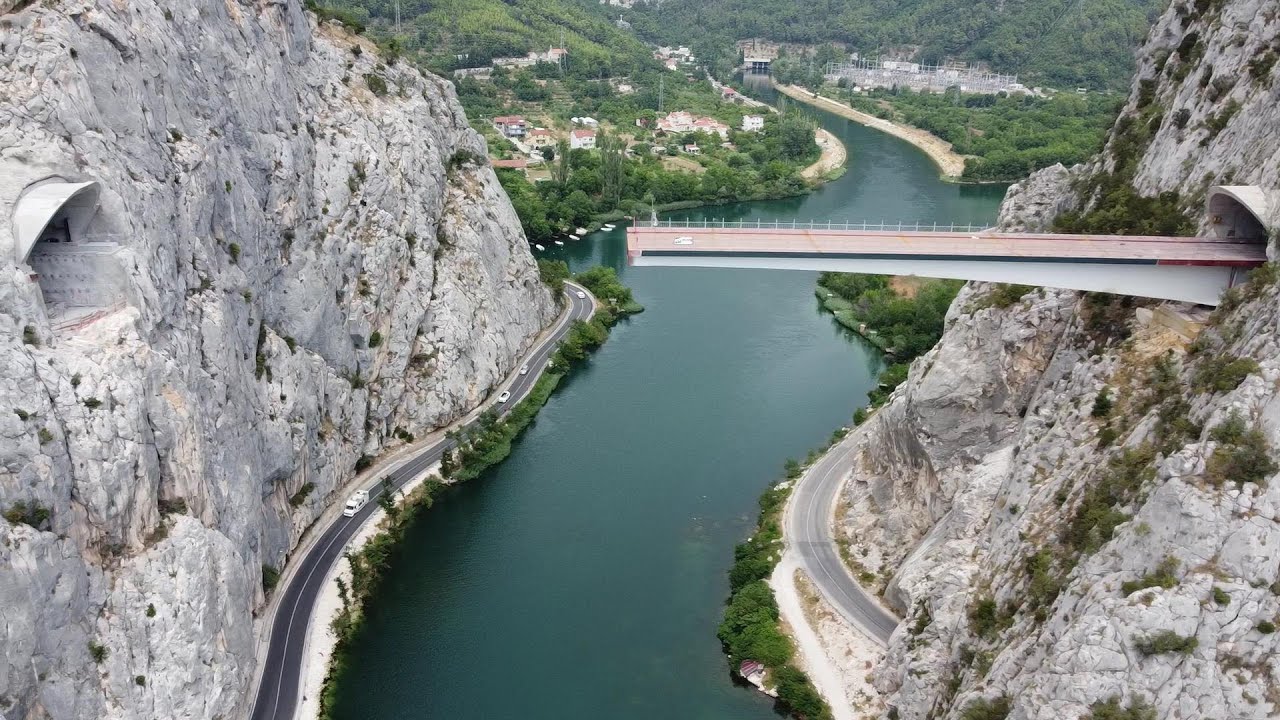 Most Cetina - Omiš Chorvatsko 2022 - YouTube