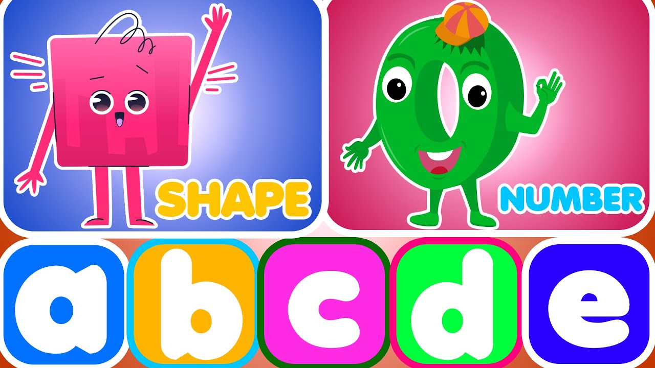 Best Learn ABC Phonics Shapes Numbers Colors | Preschool Learning ...