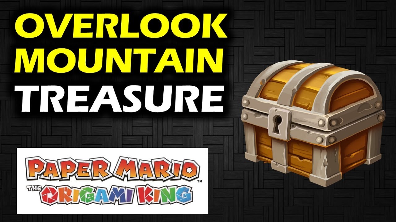 Overlook Mountain: All Collectible Treasure Locations | Paper Mario the ...