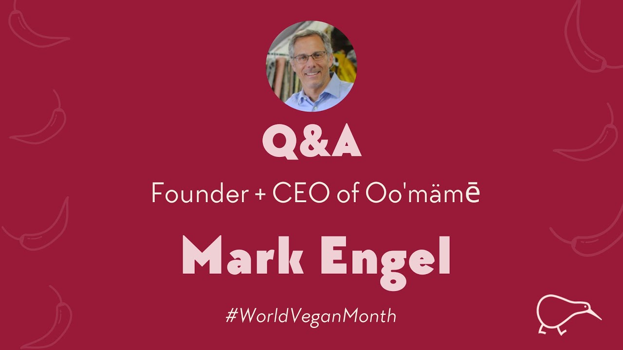 Q&A with Mark Engel founder +CEO of Oo’mämē 🌶 - YouTube