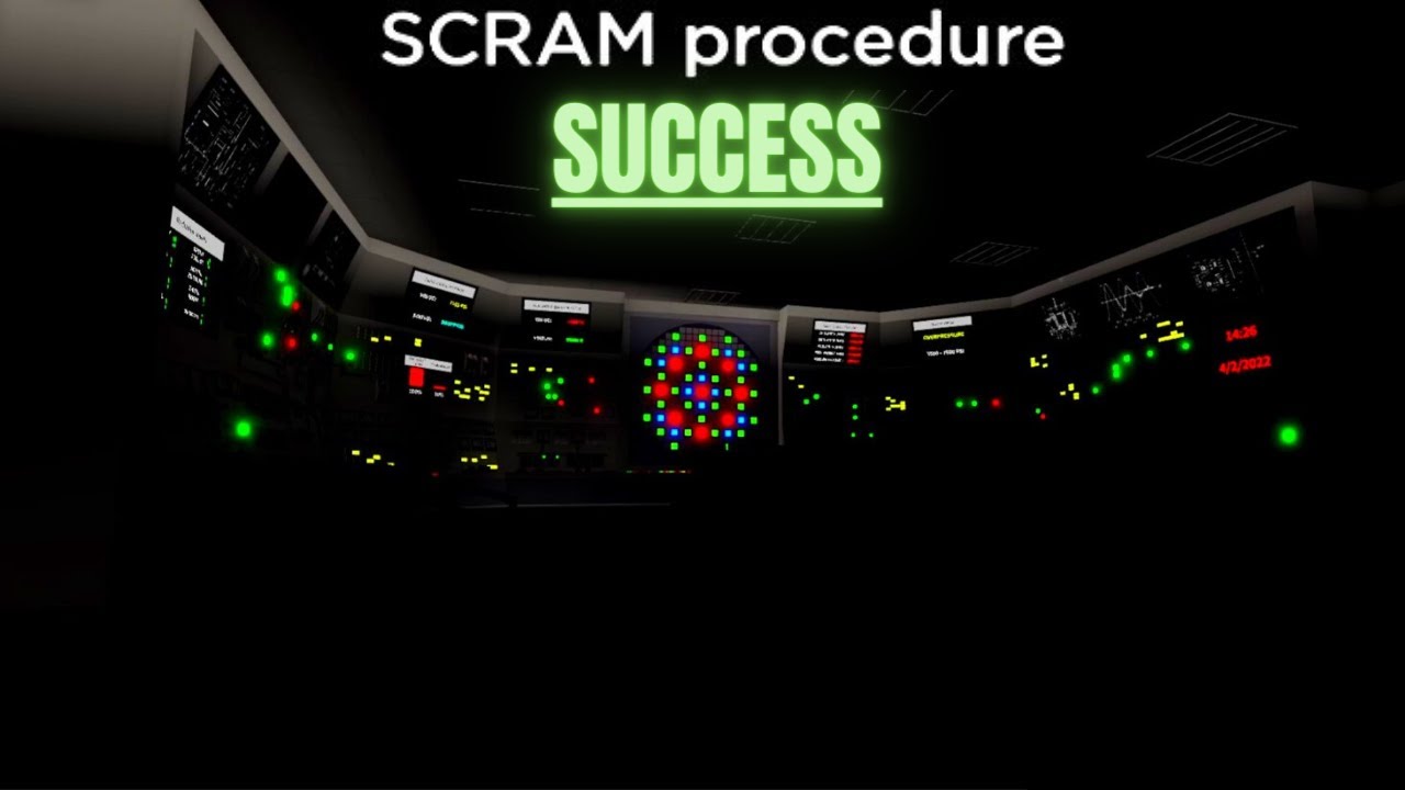 Scram procedure Success (Broken Hill Nuclear Power Station) - YouTube