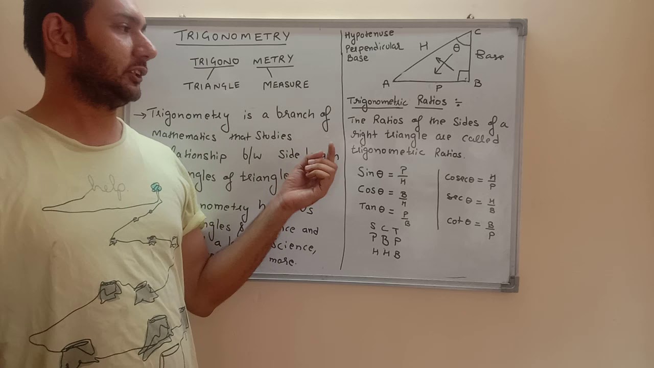 Introduction to Trigonometry class 10 - YouTube
