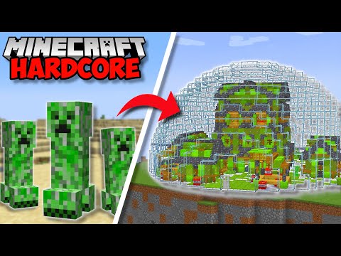 I Built A CREEPER CITY in Minecraft Hardcore (#54)