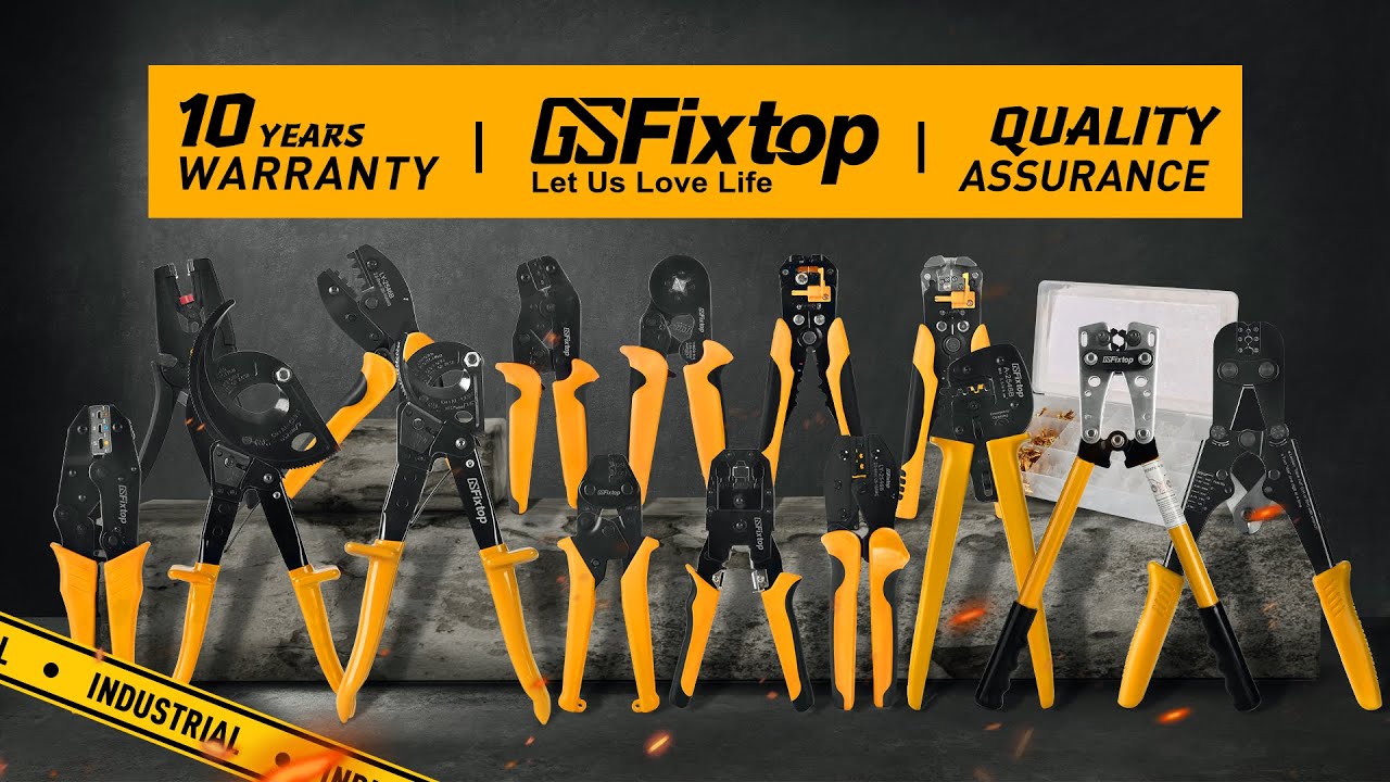 Gsfixtop high-quality hand tools, wire clamps, five-year warranty - YouTube