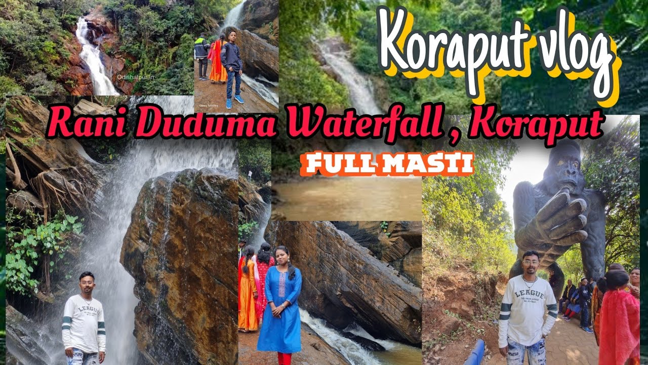 Koraput vlog | Rani duduma Waterfall | Rani duduma koraput vlog ...