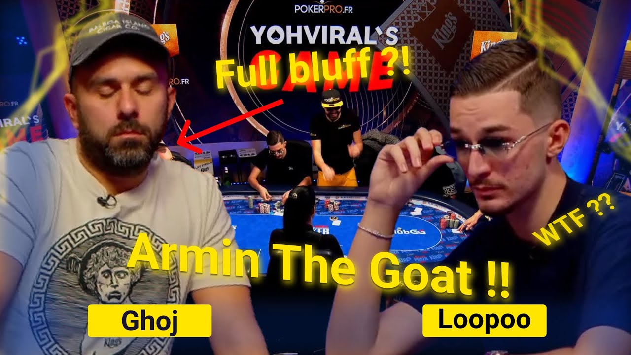 “I FOLD ACE JACK” | Loopoo CALL 5 000€ face à Loopoo - @YoH ViraL’s ...