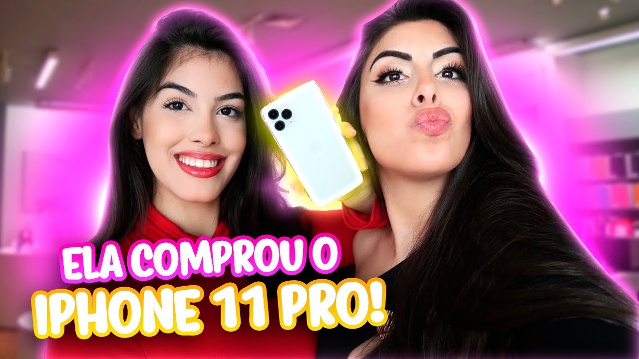 ROTINA DAS IRMÃS DRUDI - DRIELLY COMPROU O IPHONE 11 PRO + COMPARAÇÃO ...