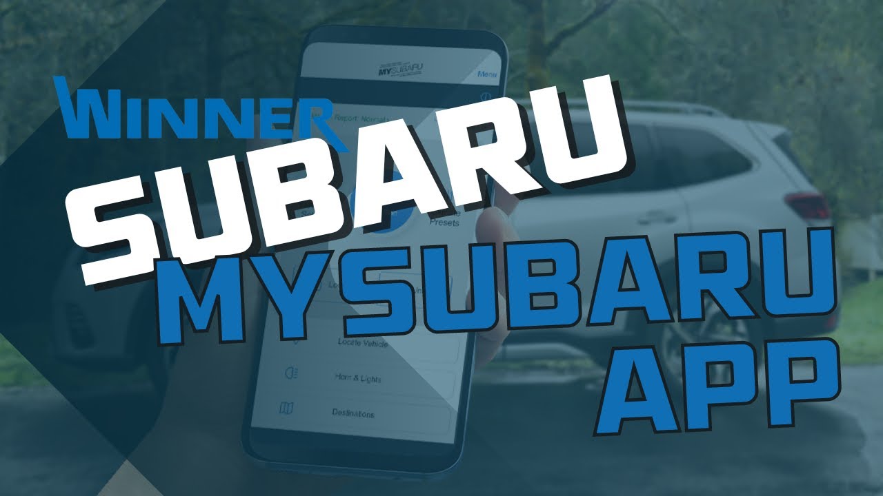 How-To: MySubaru App - YouTube