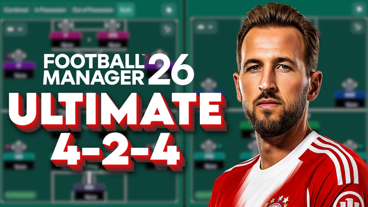 TFS Ultimate 424 Tactic in FM26 - YouTube
