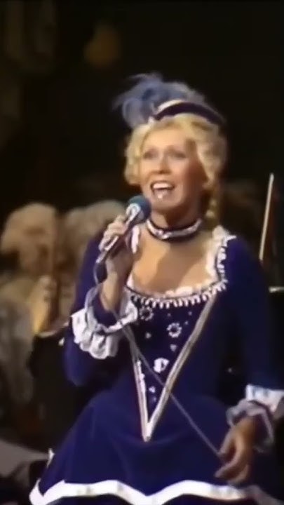 Abba Now And Then Agnetha Faltskog Dancing Queen Youtube