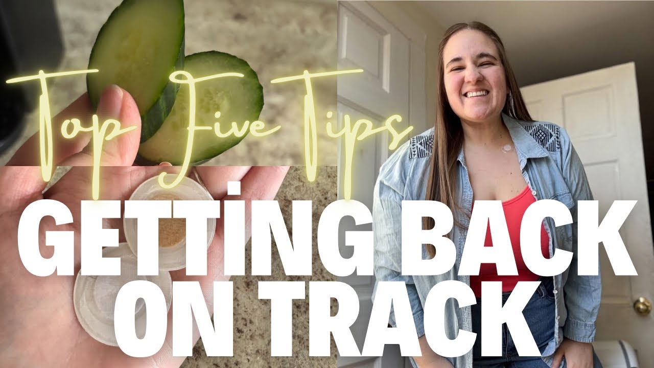 5 Steps to Getting Back on Track - YouTube
