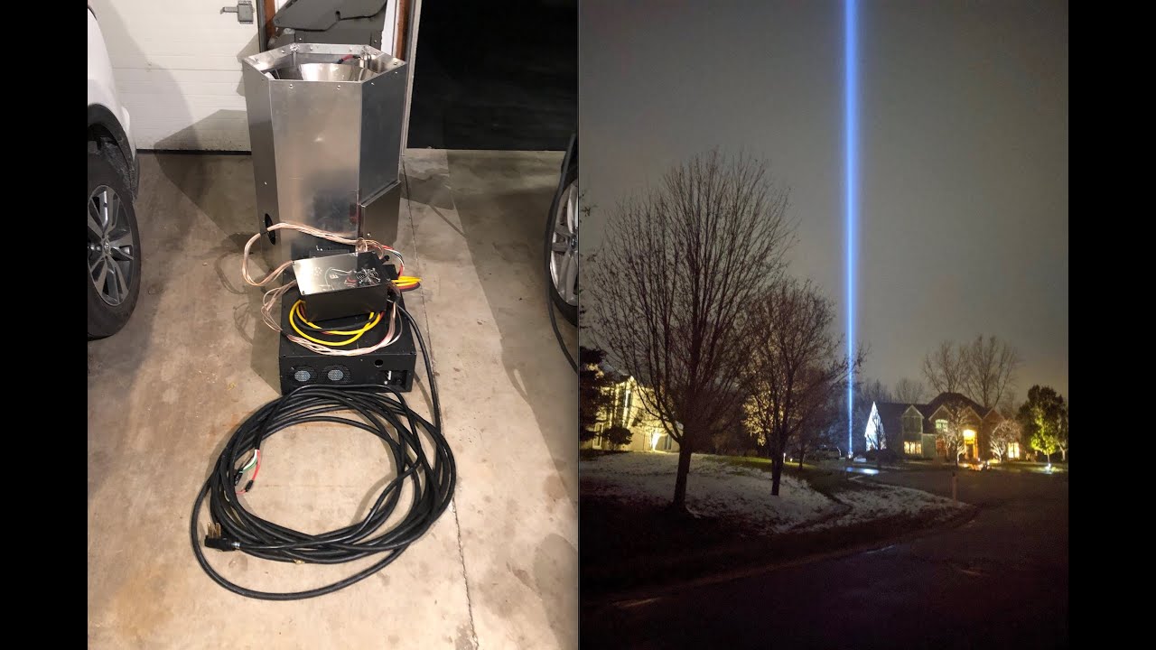 DIY 3kW Xenon Searchlight - YouTube