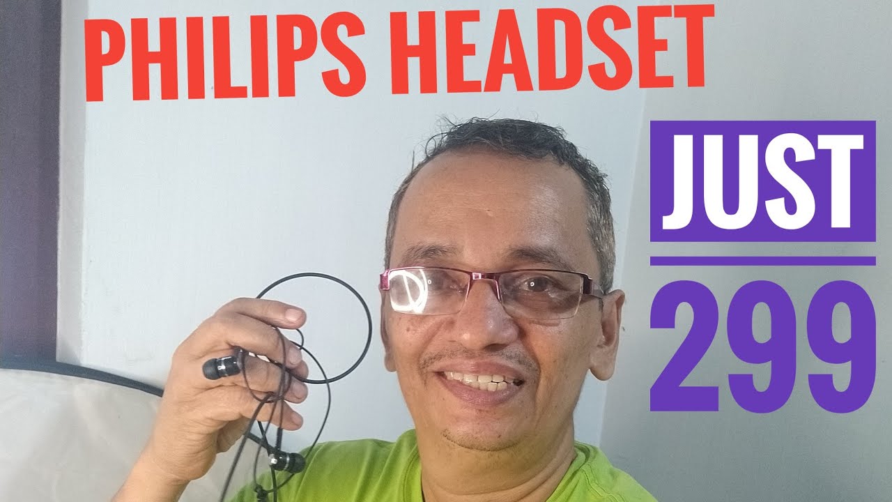 PHILIPS GOOD QUALITY HEADSET FOR JUST 299 FROM AMAZON (MRP 399) - YouTube