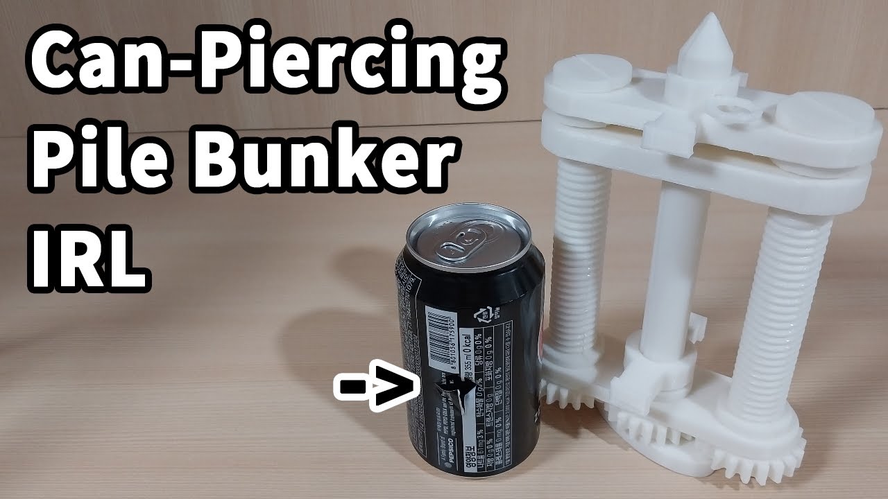 Making Pile Bunker In Real Life - YouTube