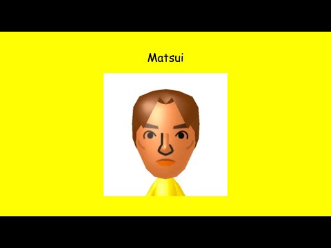 Wii Fit Matsui Mii - YouTube
