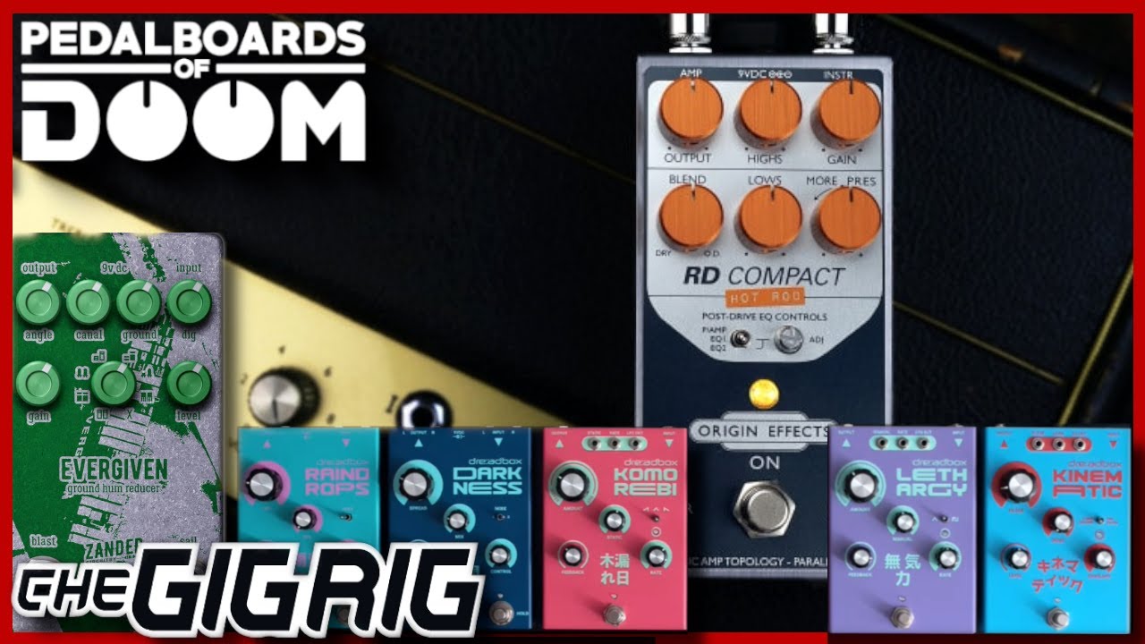 Origin Revival Drive HOT ROD - Pedalboards of News - YouTube