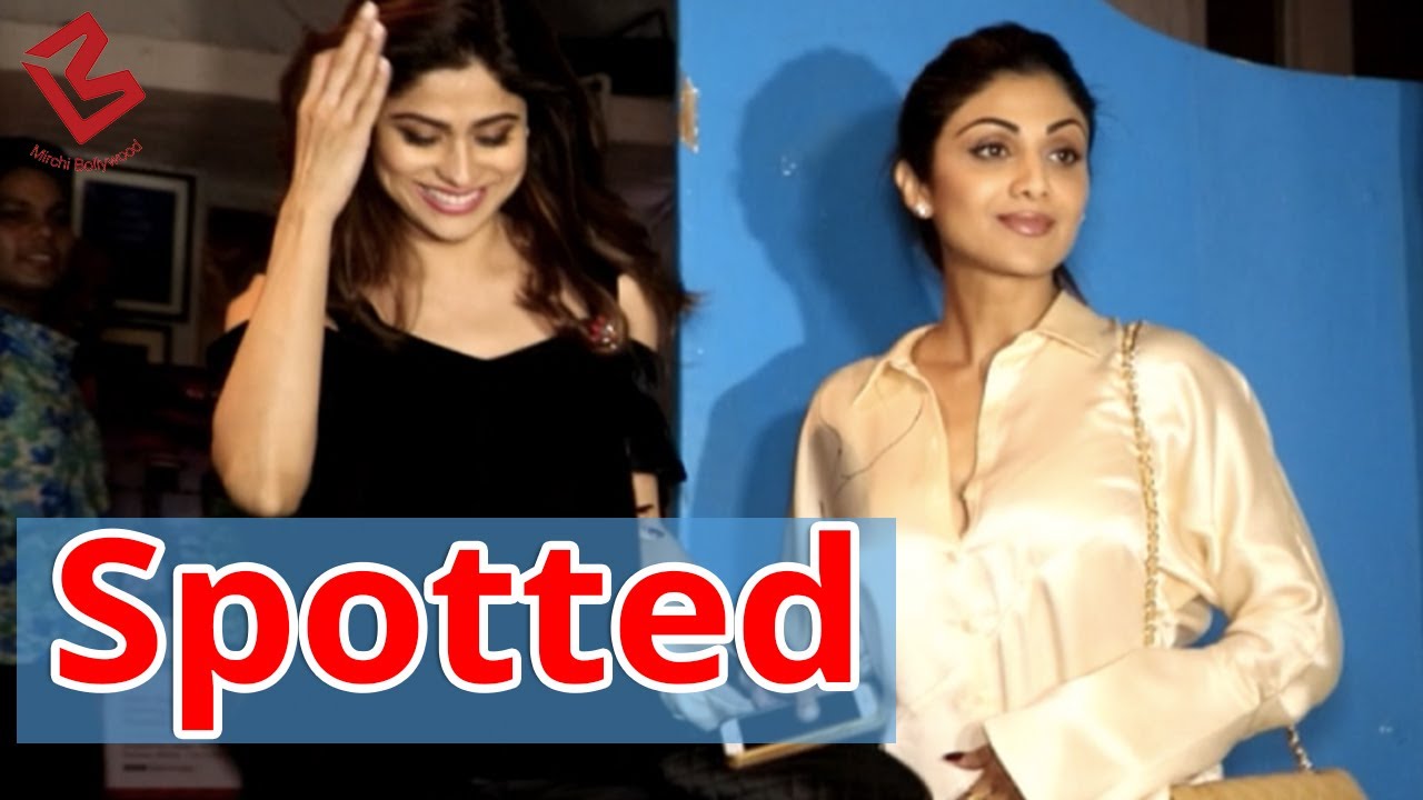 Gorgeous Sisters Shilpa Shetty and Shamita Spotted on a dinner date ...