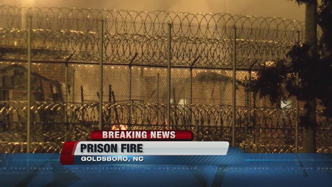 Prison Fire in North Carolina - YouTube