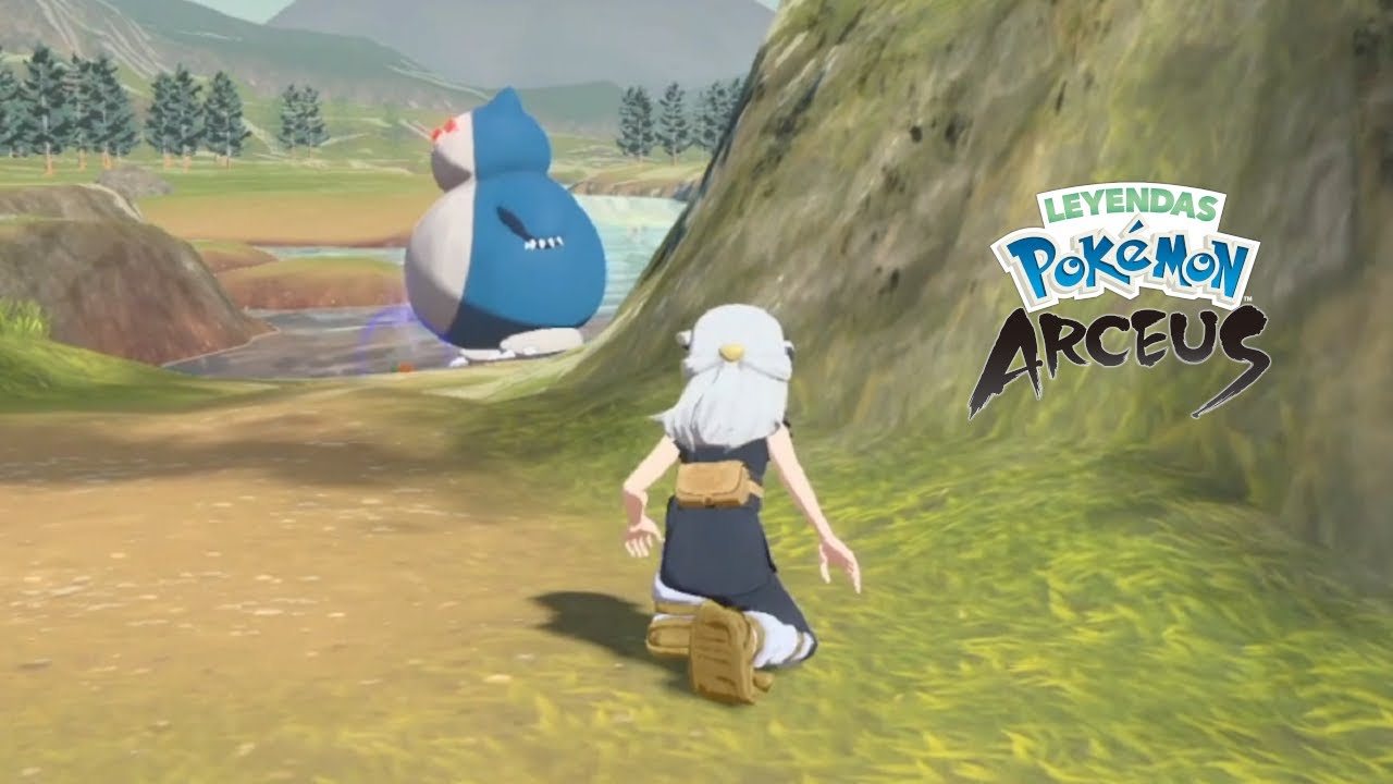 Leyendas Pokémon Arceus - Localización Snorlax Alfa - YouTube