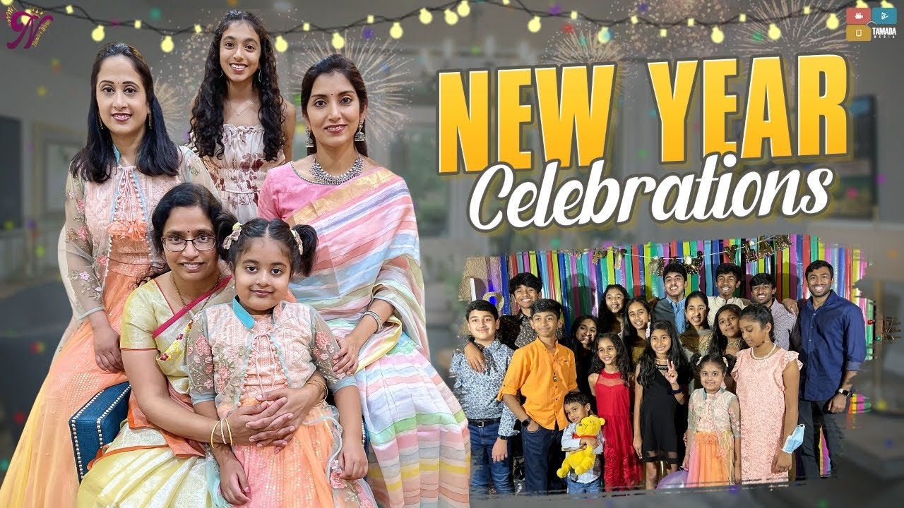 New Year Celebrations 2022 || Telugu Vlog || Nandu's World || New Year ...