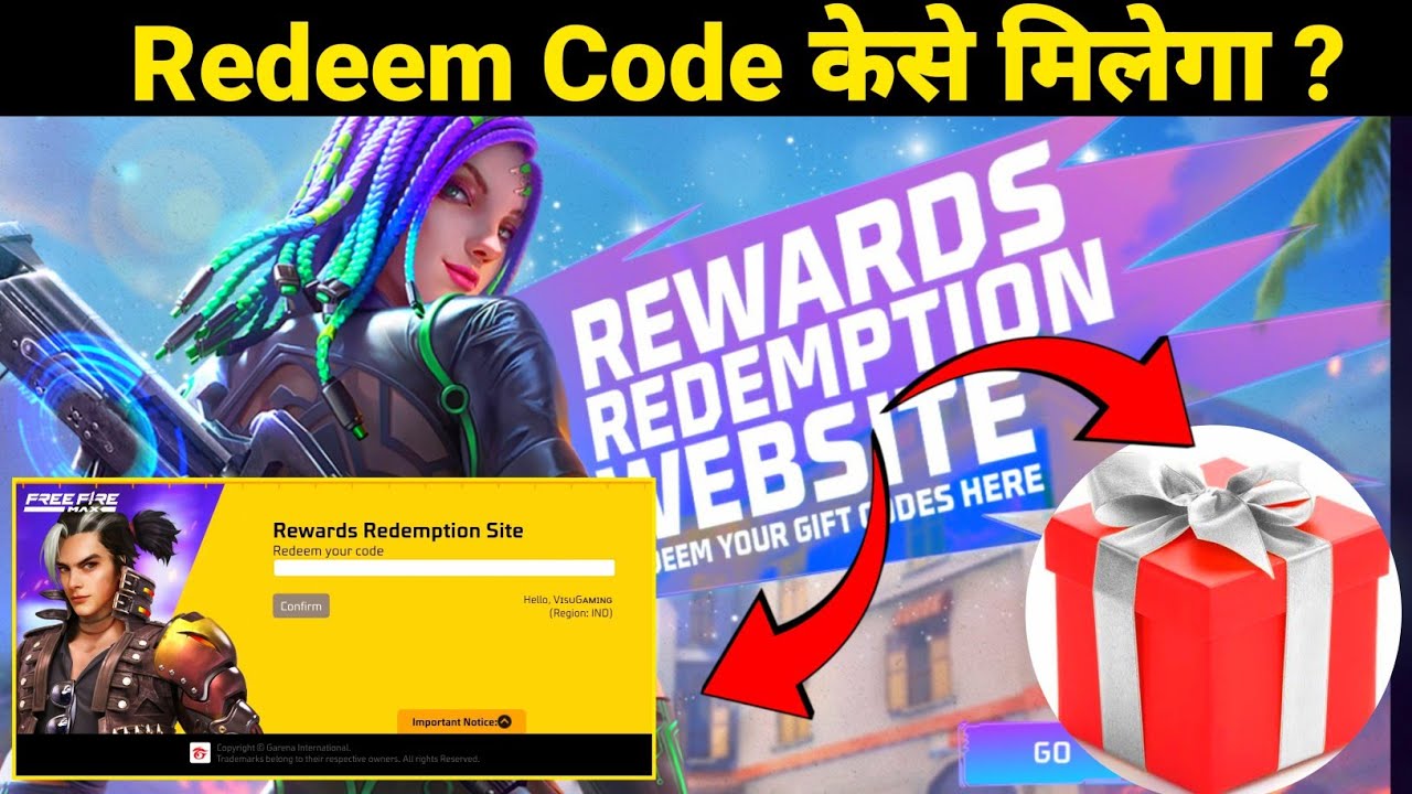 Redeem Code Redemption Website Free Fire | Redeem Code Free Fire - YouTube