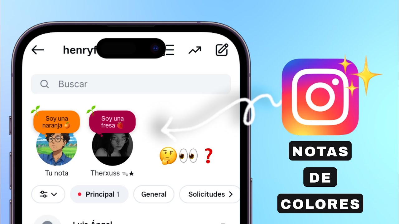 Cómo Cambiar las Notas de Colores en Instagram (Android y iPhone) - YouTube