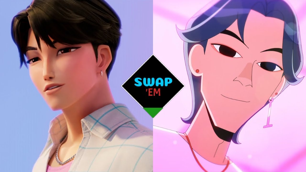 JINU & KIT VOICE SWAP | KPop Demon Hunters/Jentry Chau vs The ...
