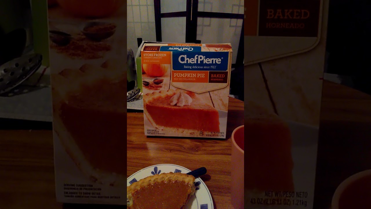 Chef Pierre Pumpkin Pie Review Video. - YouTube